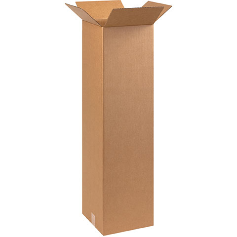 10 x 10 x 38" Tall Corrugated Boxes | Tall Boxes