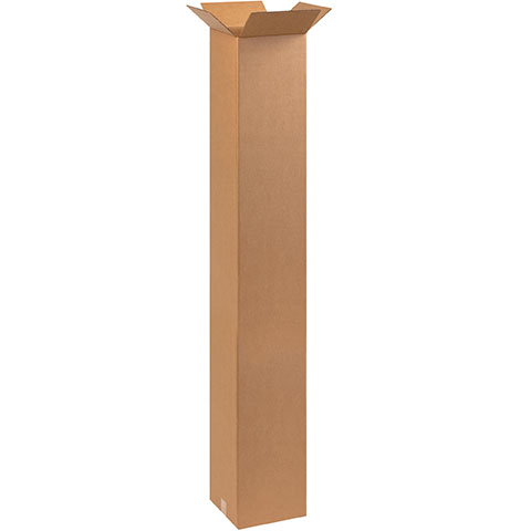 10 x 10 x 60" Tall Corrugated Boxes | Tall Boxes