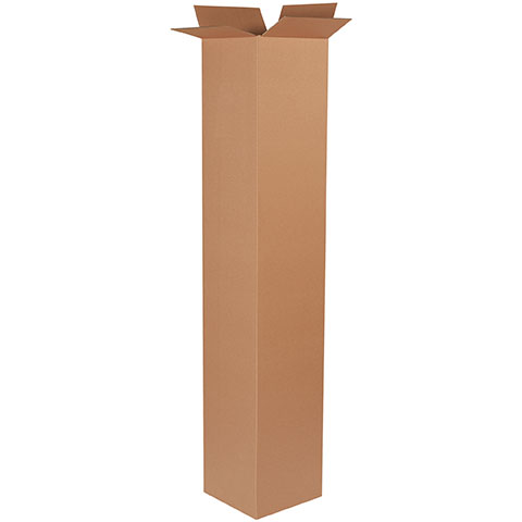 10 x 10 x 72" Tall Corrugated Boxes | Tall Boxes