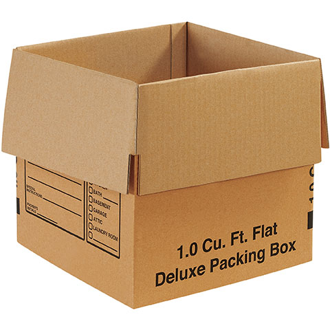 12 x 12 x 12" Deluxe Packing Boxes | Moving Boxes & Supplies