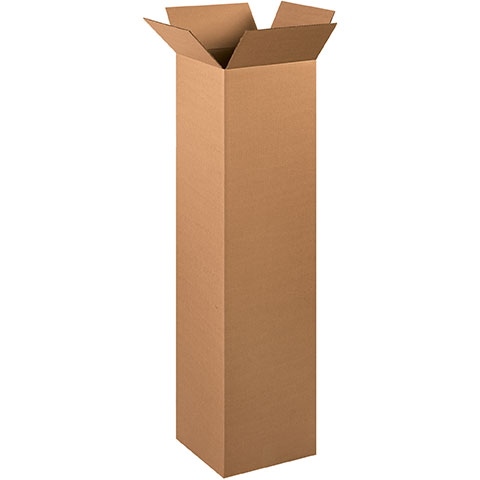 12 x 12 x 48" Tall Corrugated Boxes | Tall Boxes