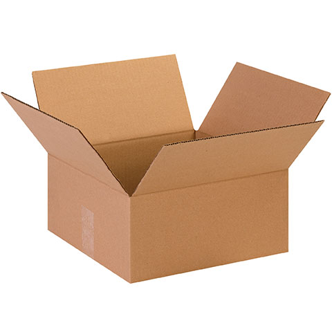 13 x 13 x 6" Flat Corrugated Boxes | Flat Boxes