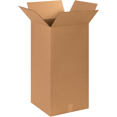15 x 15 x 30" Tall Corrugated Boxes | Tall Boxes