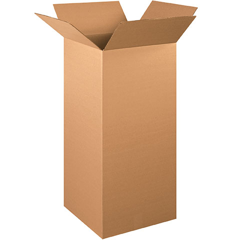 15 x 15 x 36" Tall Corrugated Boxes | Tall Boxes