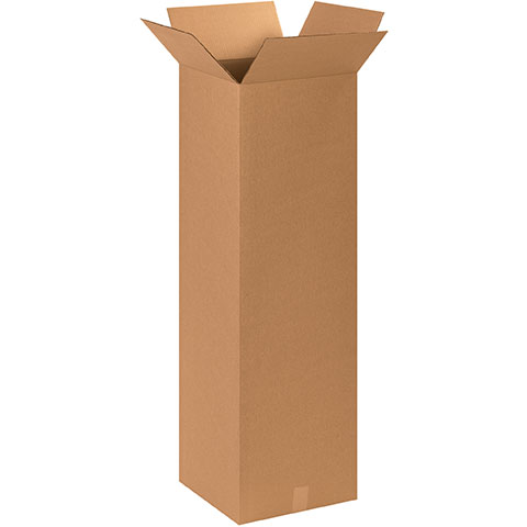 15 x 15 x 48" Tall Corrugated Boxes | Tall Boxes