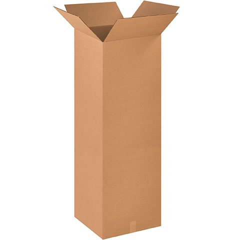 16 x 16 x 48" Tall Corrugated Boxes | Tall Boxes