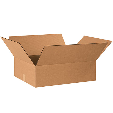 20 x 16 x 6" Flat Corrugated Boxes | Flat Boxes