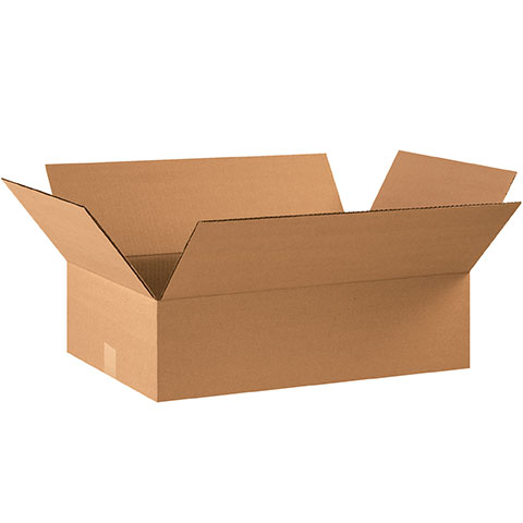22 x 12 x 6" Flat Corrugated Boxes | Flat Boxes