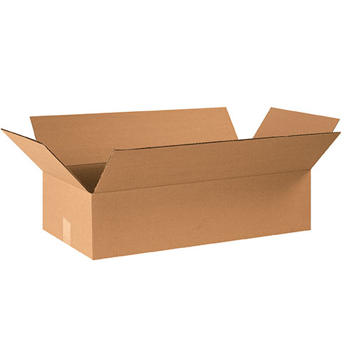 24 x 12 x 6" Flat Corrugated Boxes | Flat Boxes