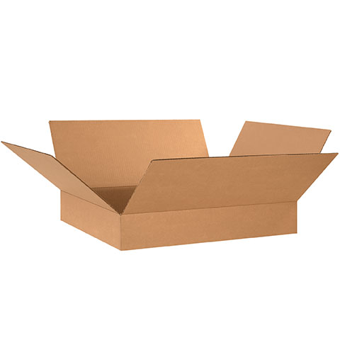 24 x 20 x 4" Flat Corrugated Boxes | Flat Boxes