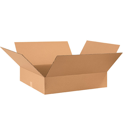 28 x 24 x 6" Flat Corrugated Boxes | Flat Boxes