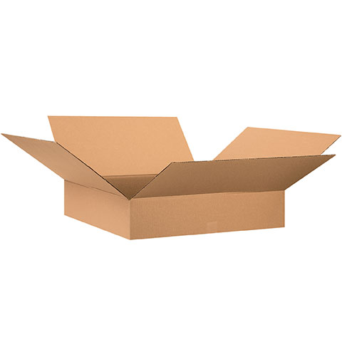 28 x 28 x 6" Flat Corrugated Boxes | Flat Boxes
