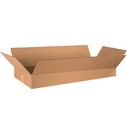 36 x 16 x 5" Flat Corrugated Boxes | Flat Boxes