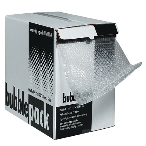 1/2" x 24" x 50' Bubble Dispenser Pack | Bubble Products