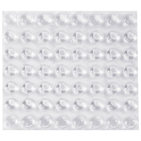 3M™ Bumpon™ Clear Dome Protective Tape - 7/16 x 13/64" | 3M™ Bumpons™