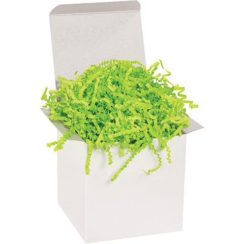 40 lb. Lime Crinkle Paper | Crinkle Paper