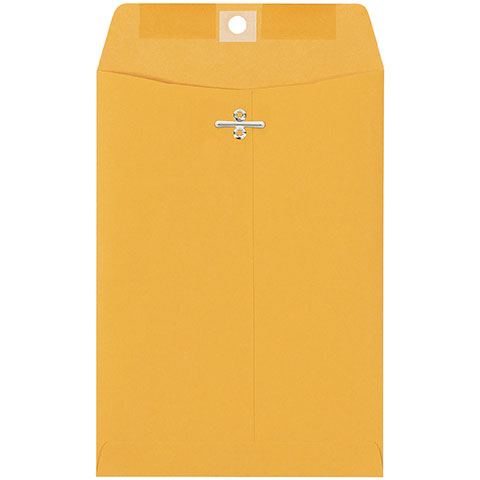 6 x 9" Kraft Clasp Envelopes | Paper Envelopes