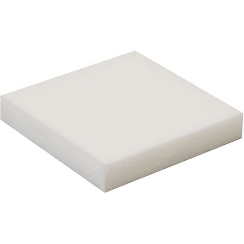 1 x 6 x 6" White Cloud Foam Sheets | Foam Products