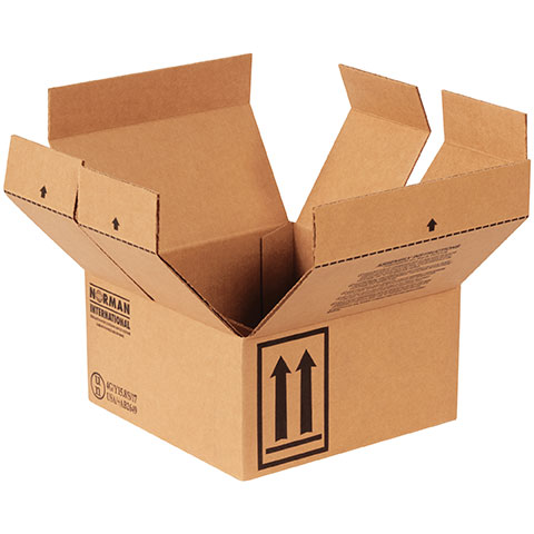 9 7/16 x 9 7/16 x 5" 4 - 1 Quart Haz Mat Boxes | Hazardous Material ...