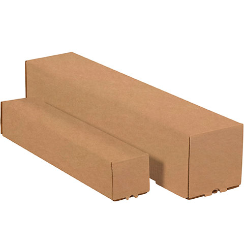 5 x 5 x 48" Kraft Square Mailing Tubes | Square Mailing Tubes