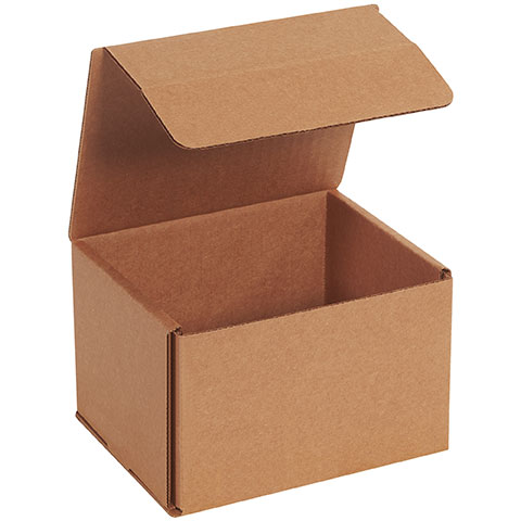 6 x 5 x 4" Kraft Corrugated Mailers | Corrugated Mailers