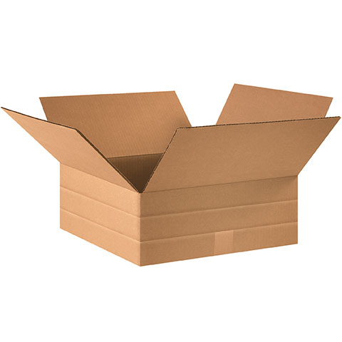 16 x 16 x 6" Multi-Depth Corrugated Boxes | Multi-Depth Boxes