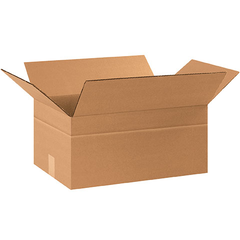 17 1/4 x 11 1/4 x 8" Multi-Depth Corrugated Boxes | Multi-Depth Boxes