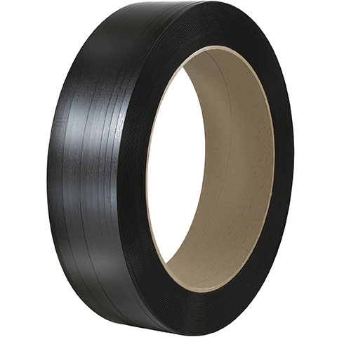 1/2" x .021 x 9000' Black 16 x 6" Core Hand Grade Polypropylene ...