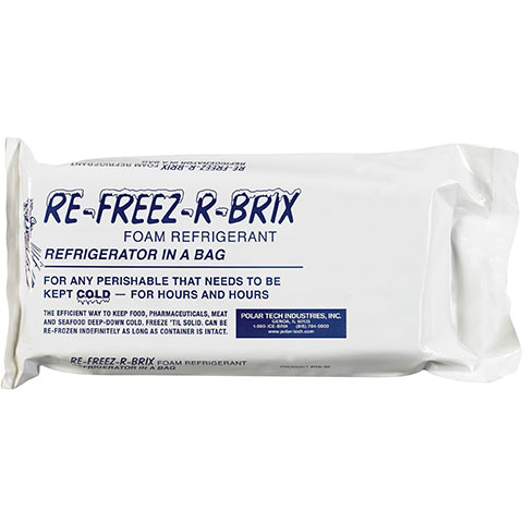 9 x 4 x 1 1/2" Re-Freez-R-Brix® Cold Bricks | Insulated Shipping ...