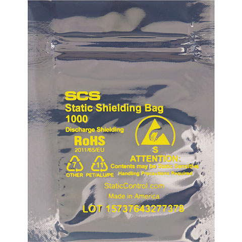 2 x 3" Reclosable Static Shielding Bags | Static Shielding Bags