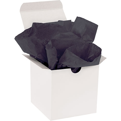 15 x 20" Black Gift Grade Tissue Paper | Tissue Paper