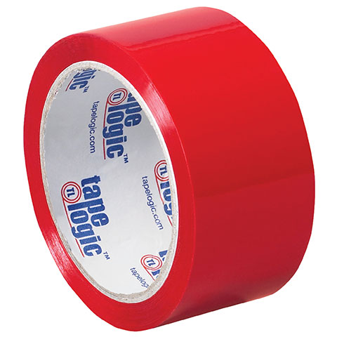 2" x 55 yds. Red Tape Logic® Carton Sealing Tape | Carton Sealing