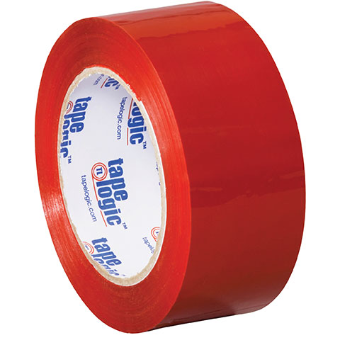 2" x 110 yds. Red Tape Logic® Carton Sealing Tape | Carton Sealing