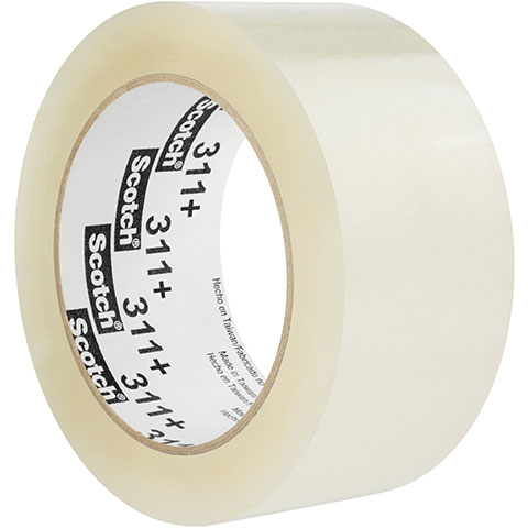2" x 110 yds. Clear (6 Pack) Scotch® Box Sealing Tape 311+ | Cold ...