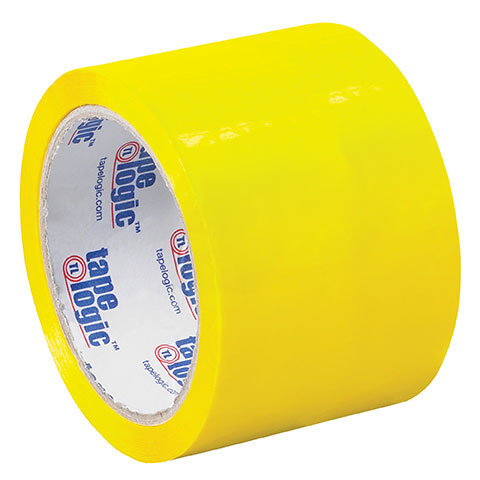 3" x 55 yds. - Yellow (6 Pack) Tape Logic® Carton Sealing Tape | Carton ...