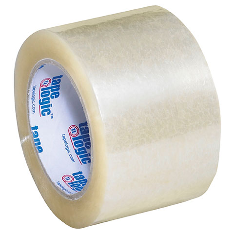 3" x 110 yds. Clear Tape Logic® #400 Industrial Tape | Carton Sealing