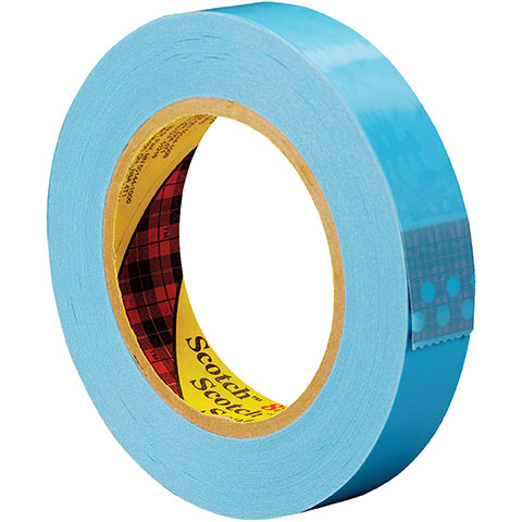 1" x 60 yds. (12 Pack) Scotch® Strapping Tape 8896 | Strapping
