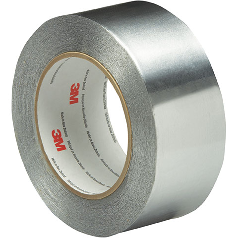 2" x 60 yds. (1 Pack) 3M Aluminum Foil Tape 425 | Aluminum Foil
