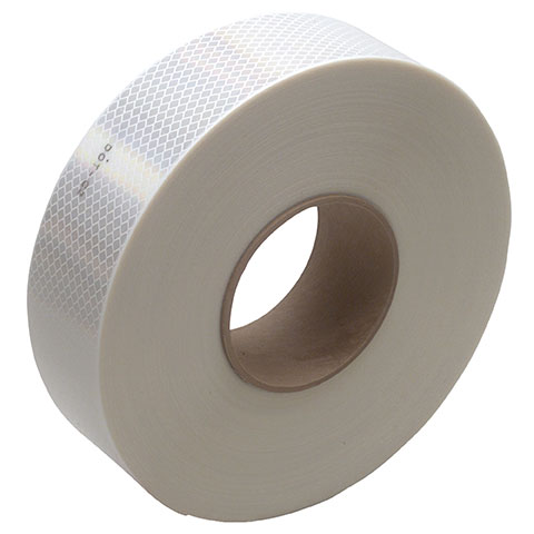 2" x 150' White 3M™ 983 Reflective Tape | Vinyl Safety/Reflective