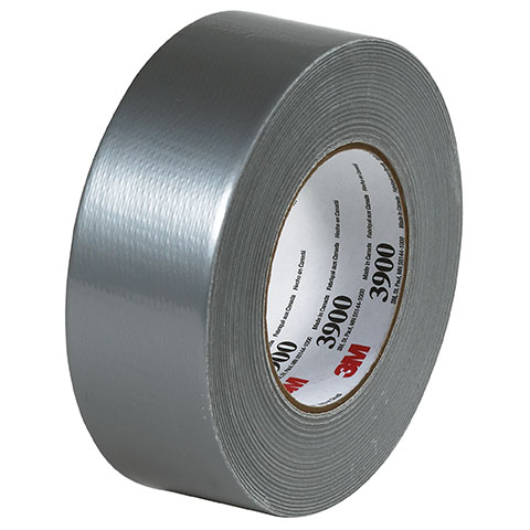 2" x 60 yds. Silver (3 Pack) 3M™ 3900 Duct Tape | Duct