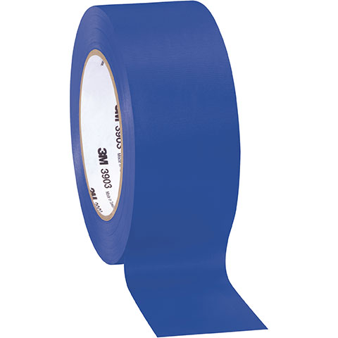 2" x 50 yds. Blue 3M Vinyl Duct Tape 3903 | Duct