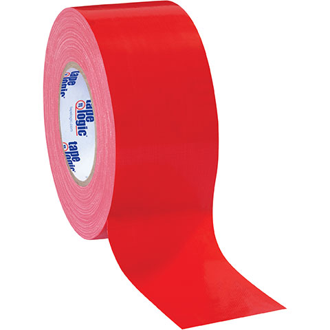 3" x 60 yds. Red Tape Logic® 10 Mil Duct Tape | Duct