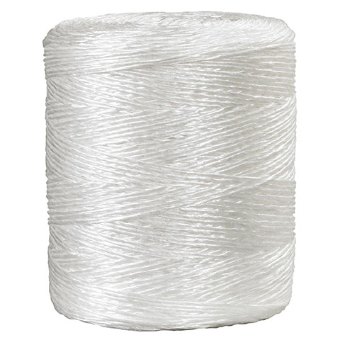 2-Ply, 315 lb, White Polypropylene Tying Twine | Twine & Rope