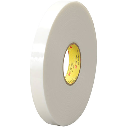 1" x 5 yds. White 3M™ 4951 VHB™ Tape | VHB™