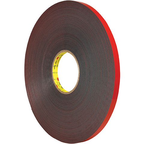 1/2" x 5 yds. Dark Gray 3M™ 5925 VHB™ Tape | VHB™