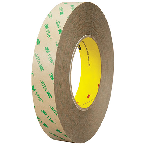 1" x 5 yds. Clear 3M™ F9473PC VHB™ Tape | VHB™